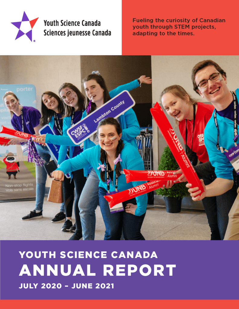 YSC Releases 2021 Annual Report | Sciences jeunesse Canada