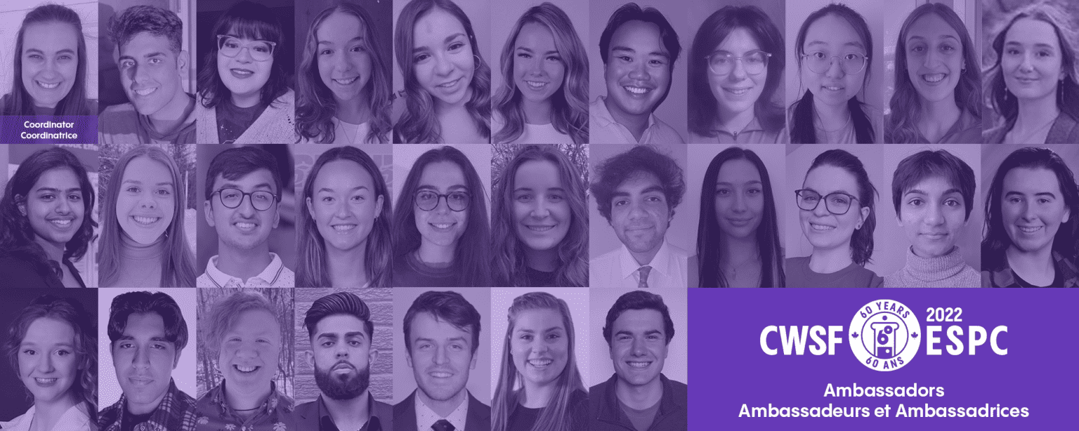 CWSF 2022 Ambassadors Announced | Sciences jeunesse Canada