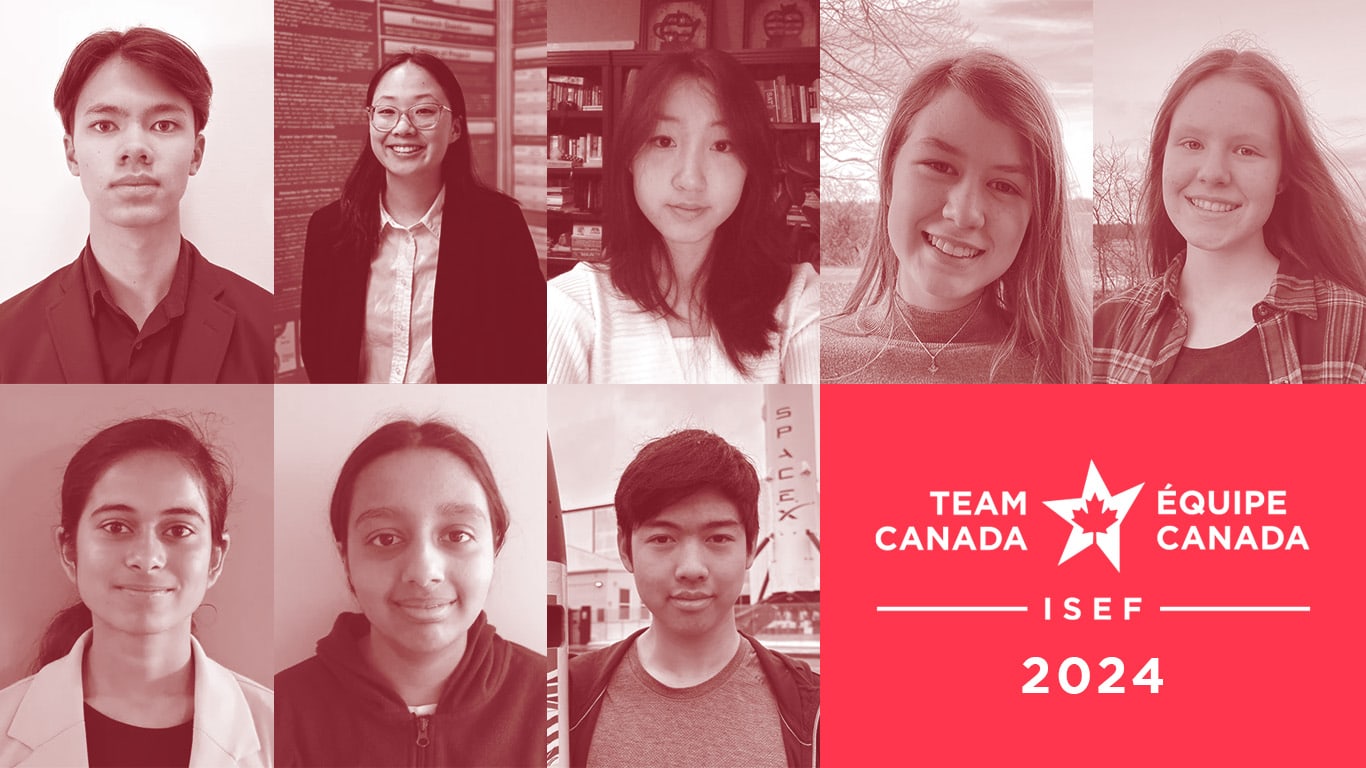 Youth Science Canada Announces Team Canada-ISEF 2024 | Youth Science Canada